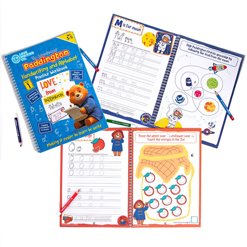 Paddington Writing Practice Book by Love Writing Co