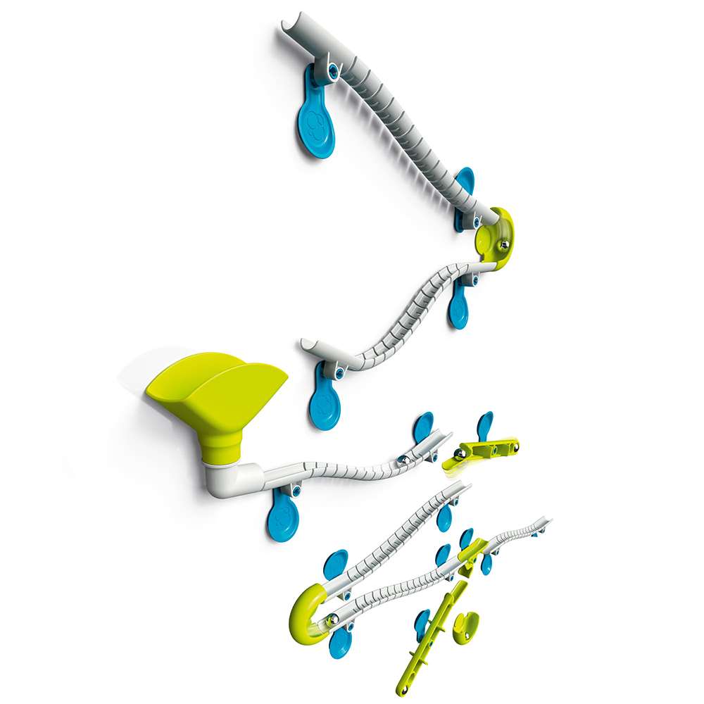 Gecko Marble Run Starter Kit - Flexible Tracks & Never Ending Fun