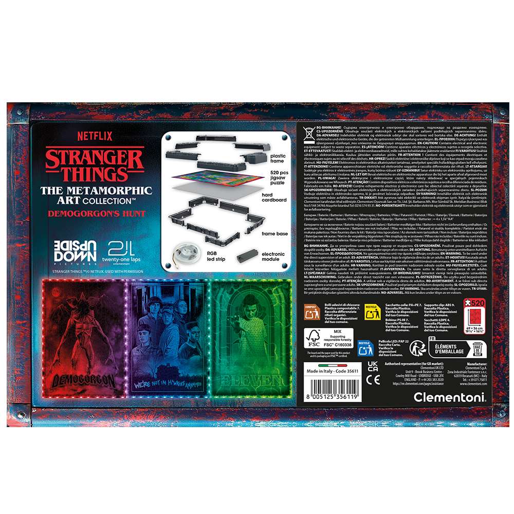 STRANGER THINGS METAMORPHIC JIGSAWS - DEMOGORGON