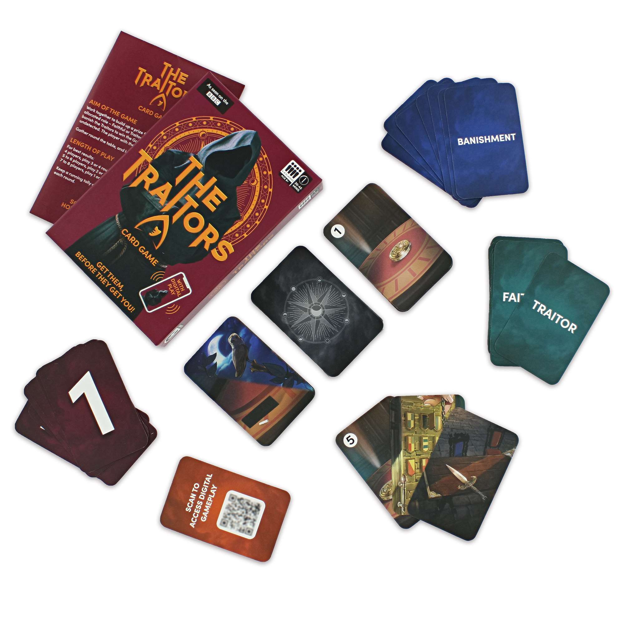 The Traitors Card Game: BBC TV Show at Home - Happy Puzzle
