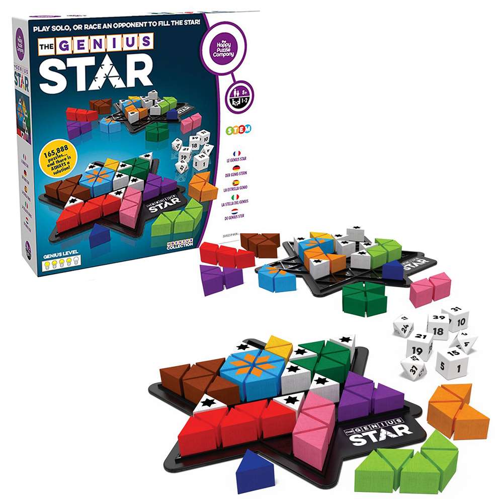 The Genius Star Puzzle Game – Happy Puzzle