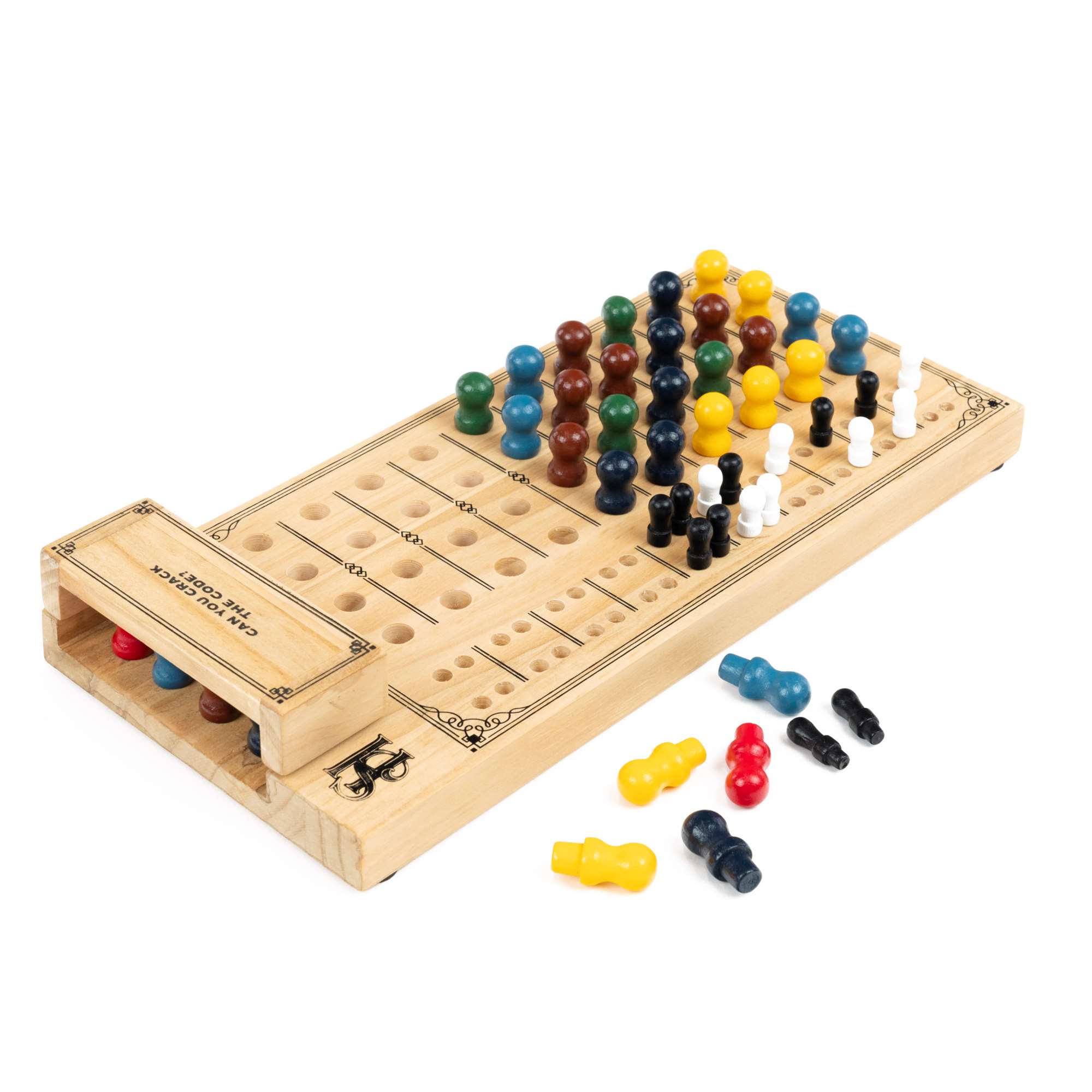 MASTERMIND CODEBREAKER, CODEBREAKER, MASTERMIND, WOODEN, WOOD, PEGS ...