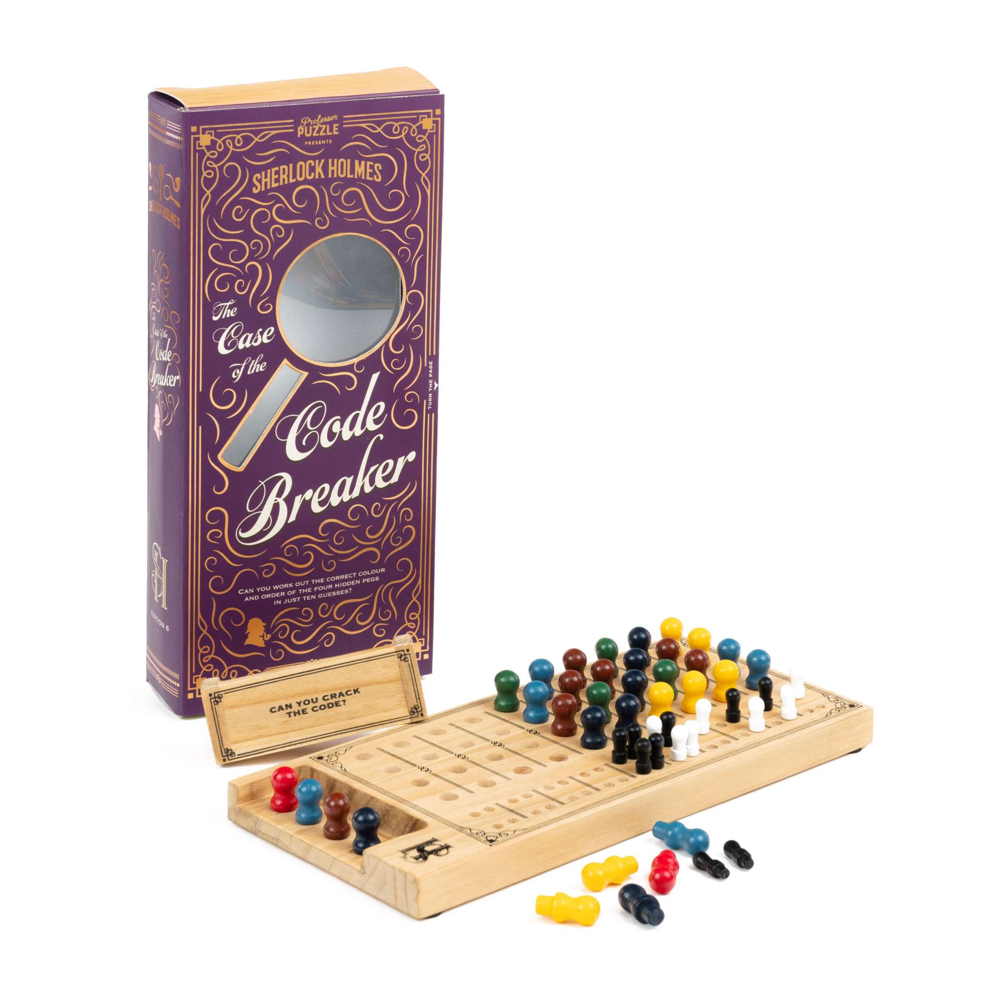 MASTERMIND CODEBREAKER, CODEBREAKER, MASTERMIND, WOODEN, WOOD, PEGS ...