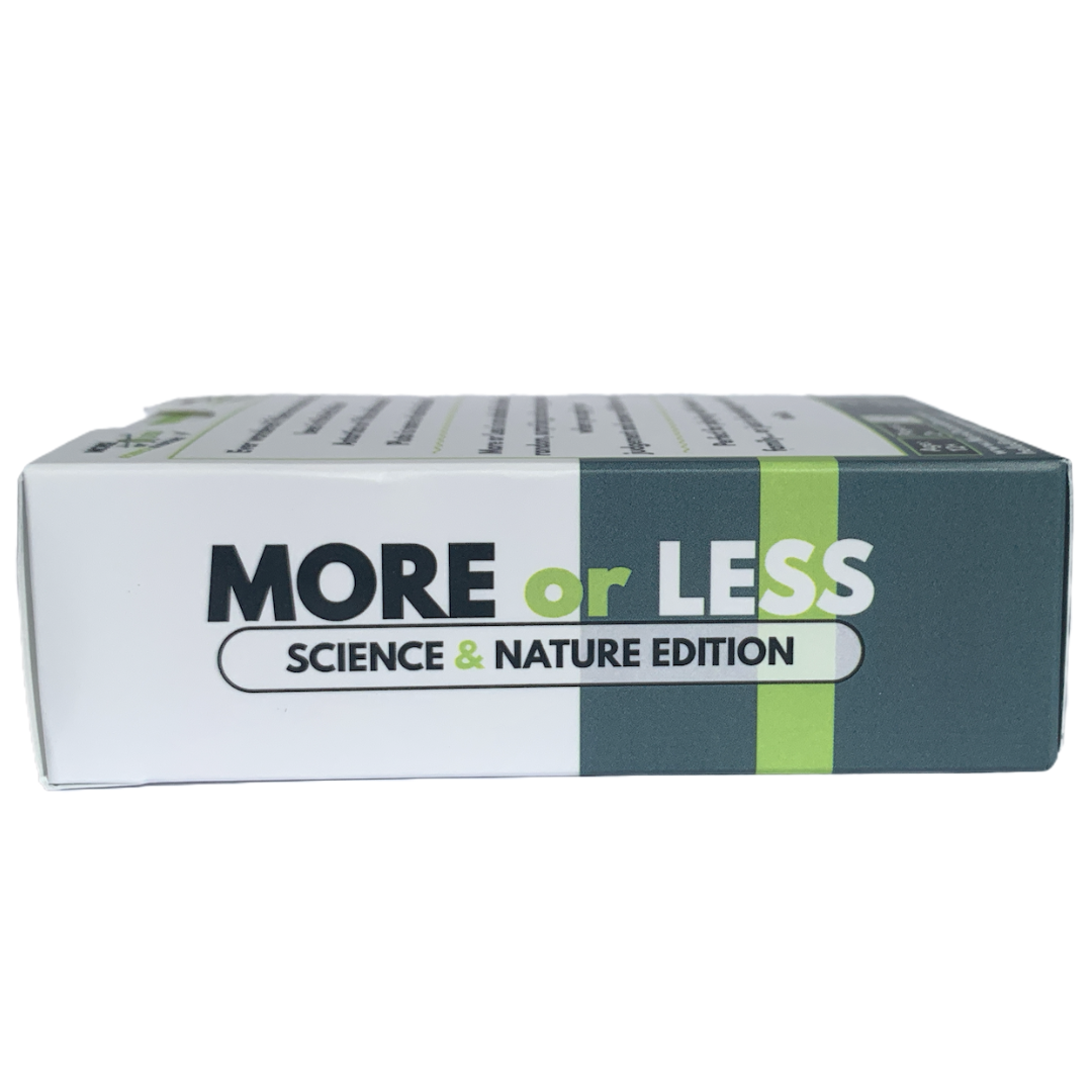 More or Less Card Game [Science & Nature Edition] – Happy Puzzle