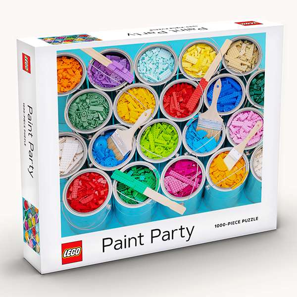 Buy LEGO PAINT PARTY PUZZLES online at www.happypuzzle.co.uk. Fun and ...