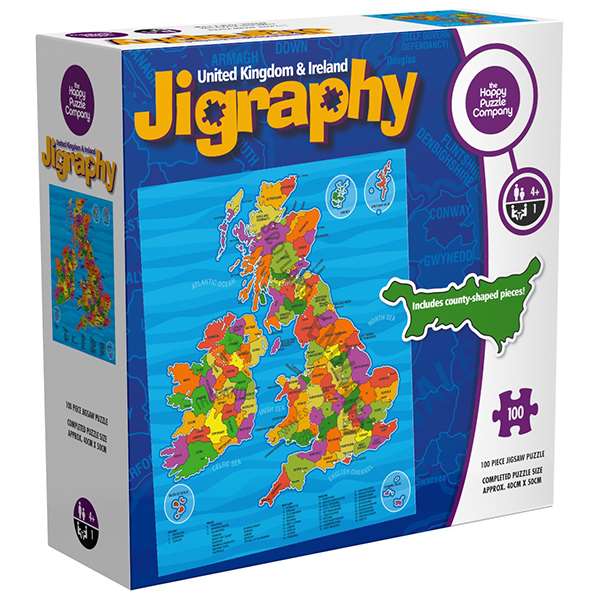 JIGRAPHY UNITED KINGDOM, UK, 100, PIECE, ILLUSTRATING, IRELAND ...