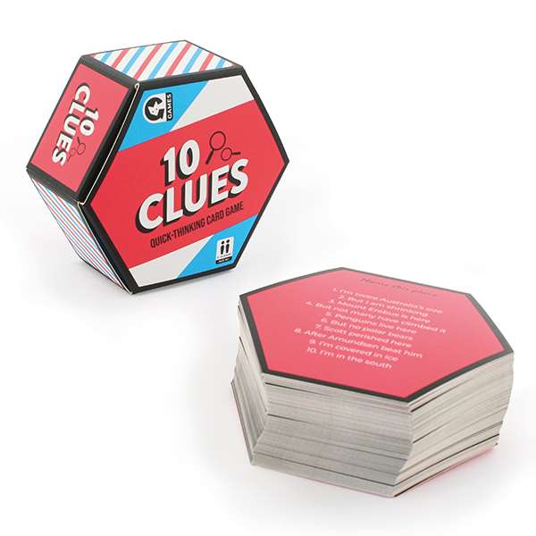 10 Clues Trivia Card Game – Happy Puzzle