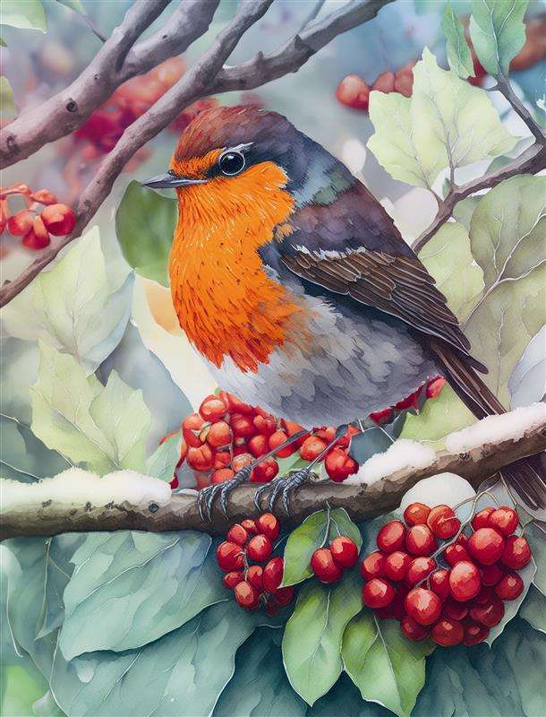 winter-robin