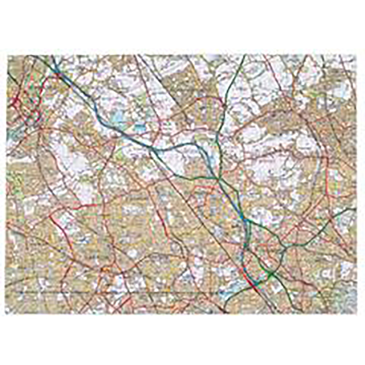 Personalised Postcode Map Jigsaw 400 Piece – Happy Puzzle