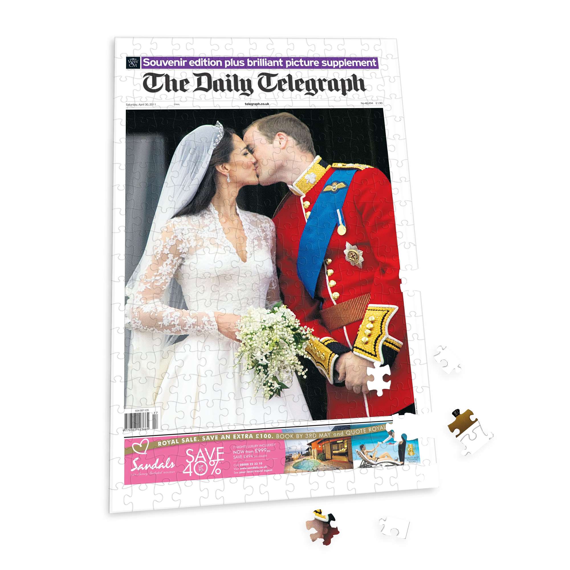 Daily Telegraph Birth Date Jigsaw – Happy Puzzle